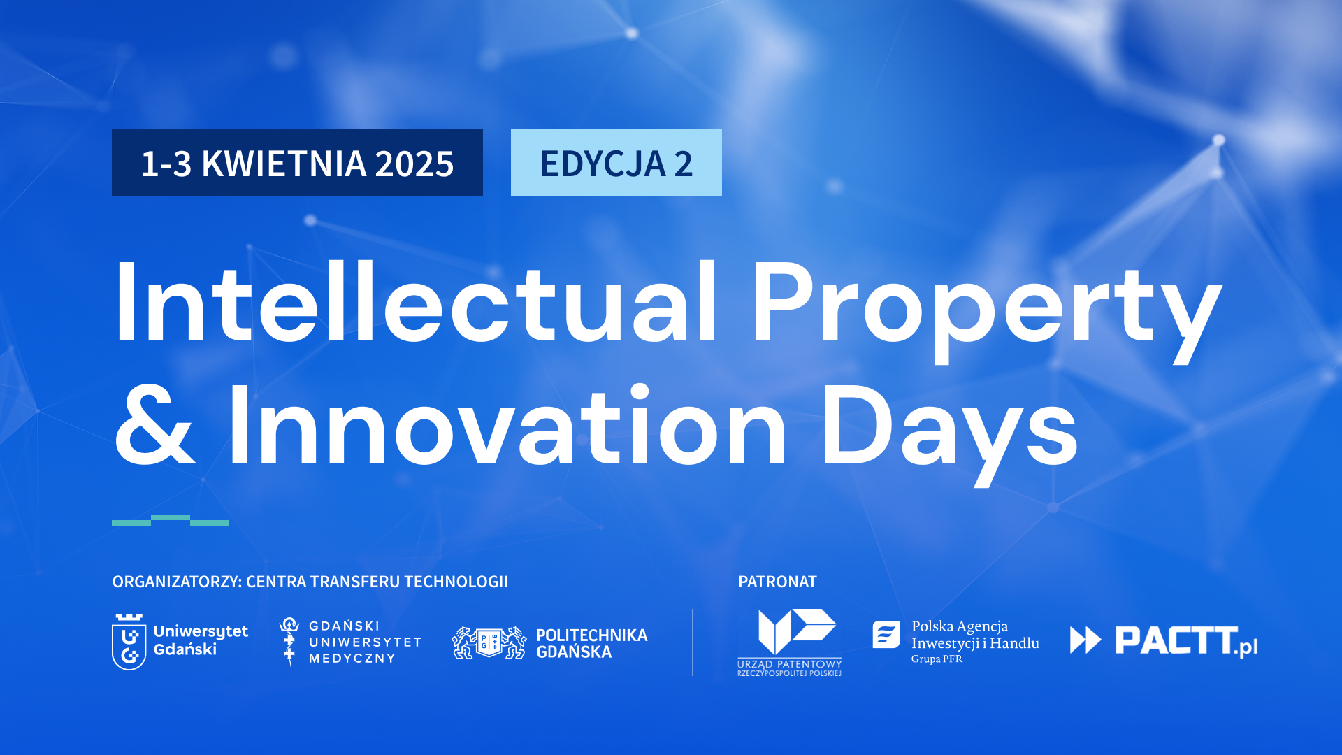 Intellectual Property & Innovation Days | Uniwersytet Gdański | 1 ...